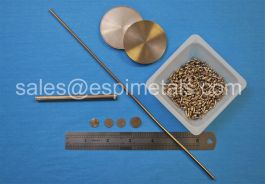 Bismuth Rod .750 5N ESPI Metals